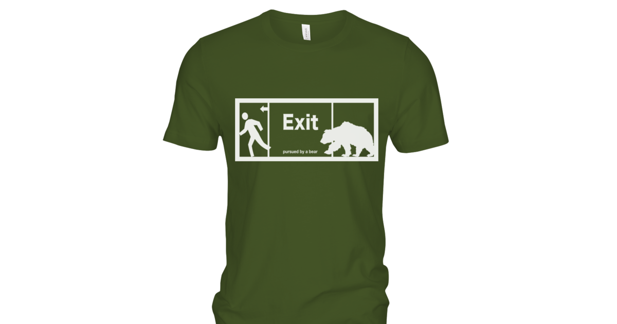 "Exit, pursued by a bear" | Everpress