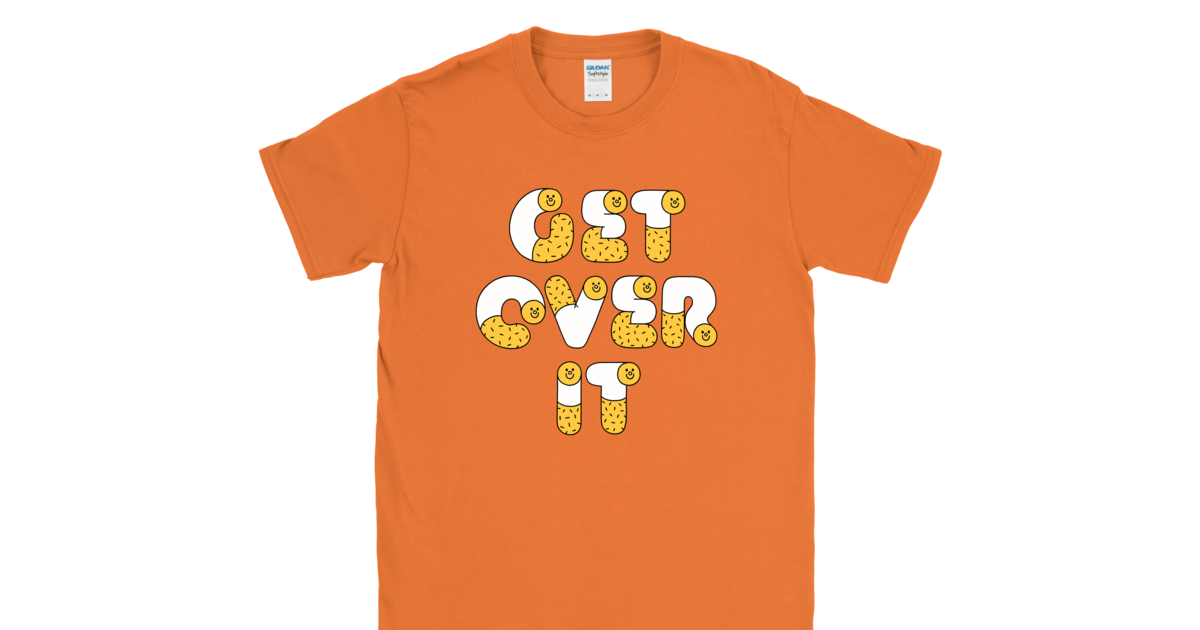 The Get Over It! T-shirt by Super Freak | Everpress