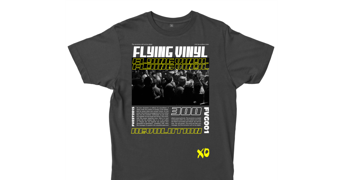 Flying Vinyl 'Revolution' tee | Everpress