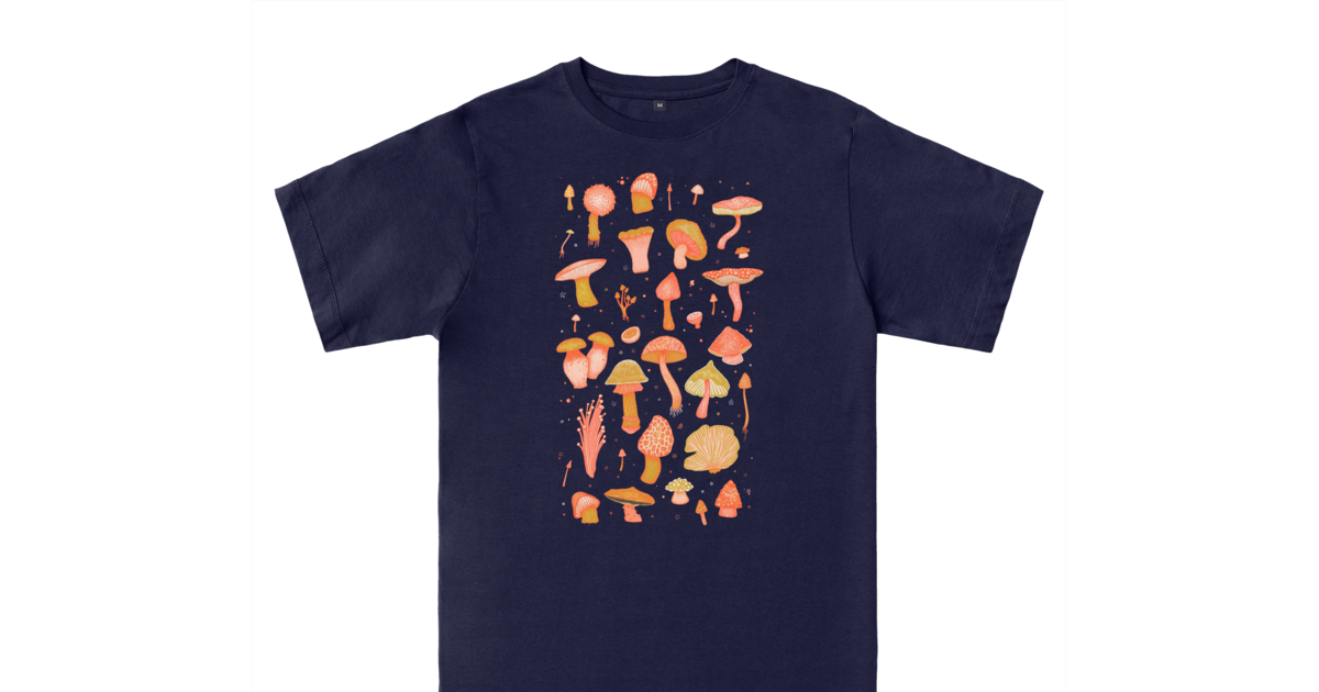 The Magical Mushrooms T-shirt by Studio Muti | Everpress