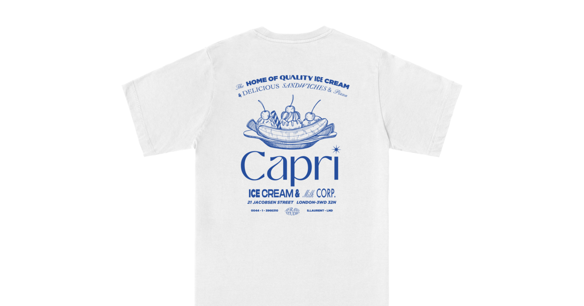 CAPRI * ICE CREAM | Everpress