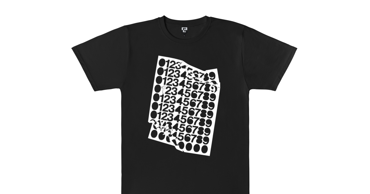 Glitched Numbers | Everpress