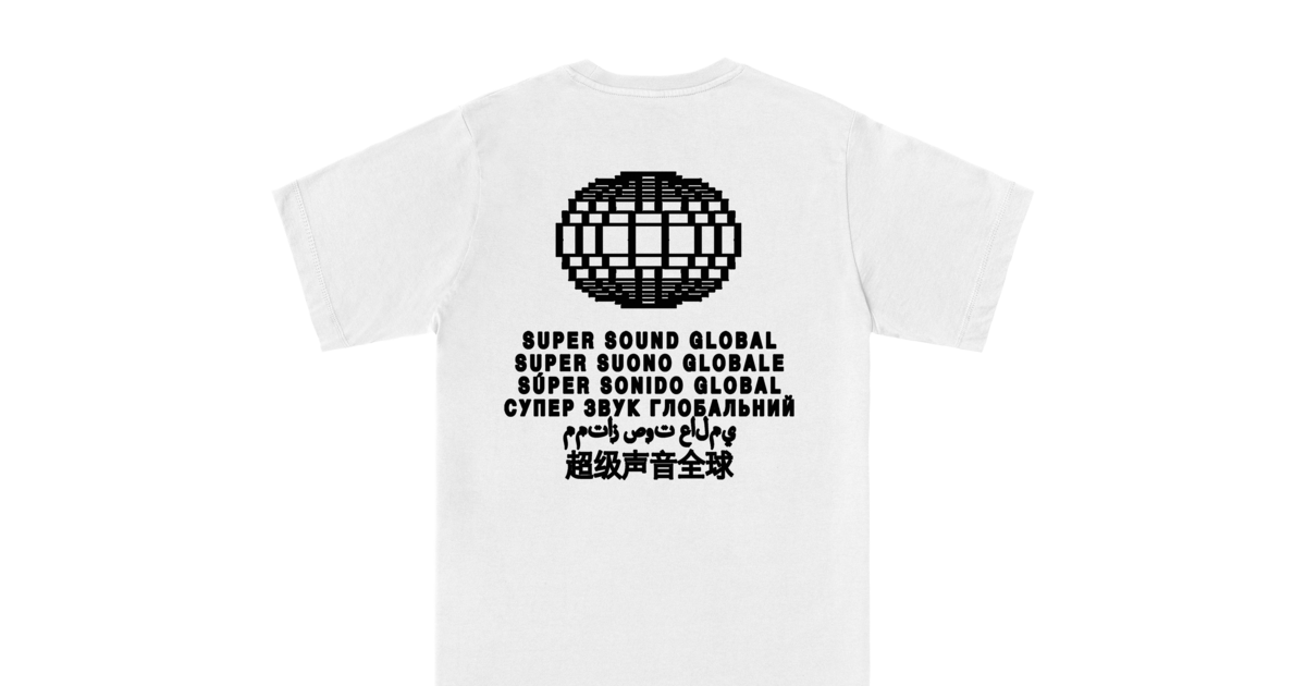 Super sound global tee | Everpress