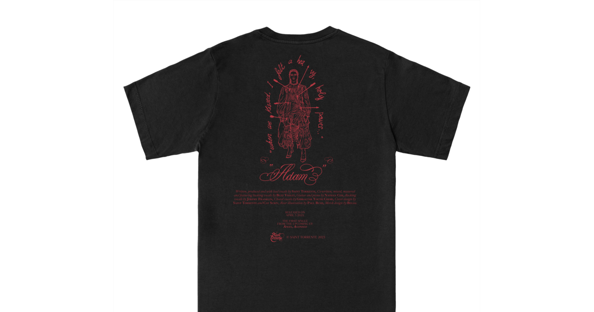 SAINT TORRENTE - "ADAM" MERCH | Everpress