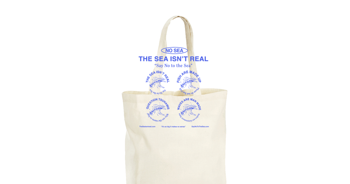 The sea isn't real bag | Everpress