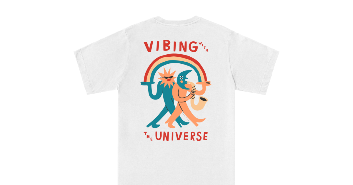 Vibing with the universe pod | Everpress