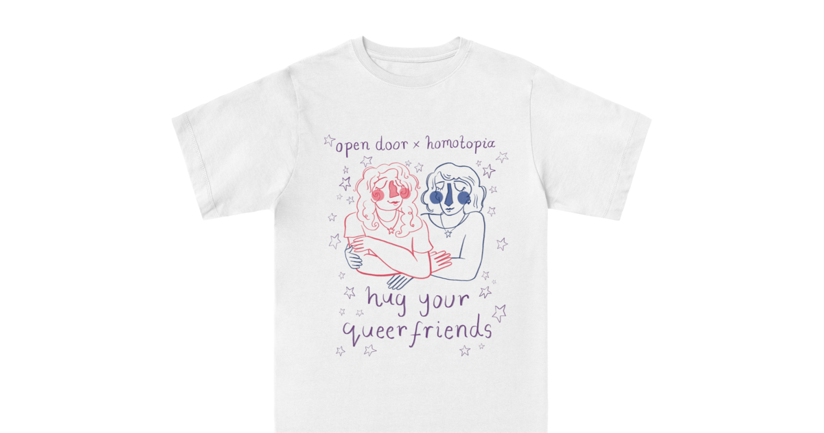 Open Door x Homotopia Pride T-shirt | Everpress