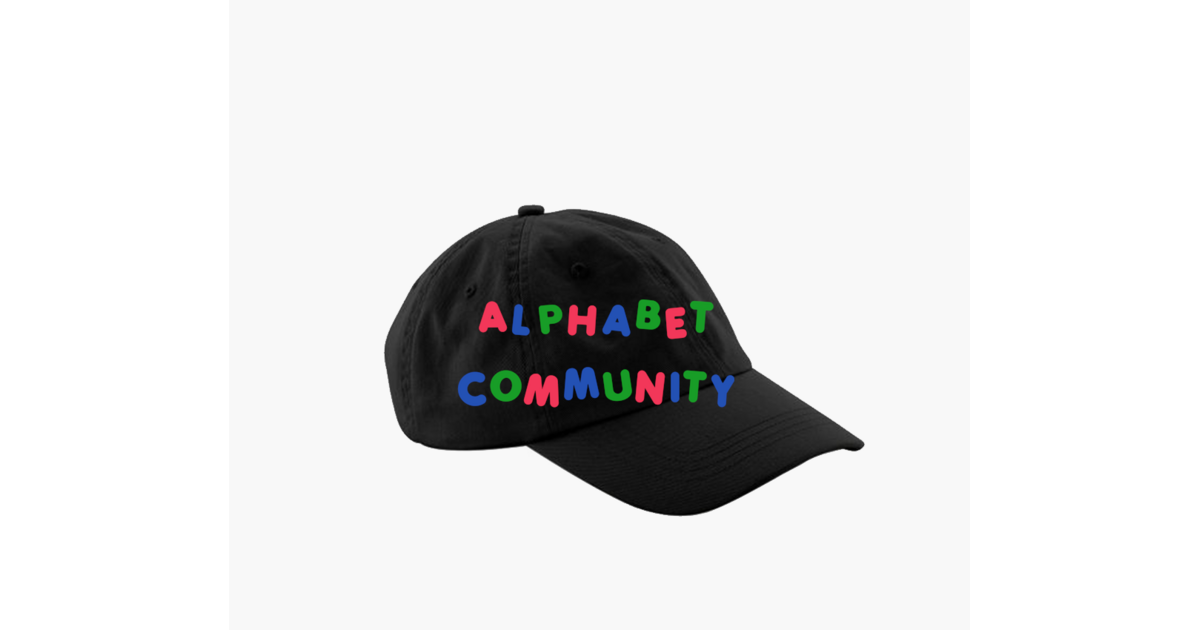 ALPHABET COMMUNITY CAP | Everpress