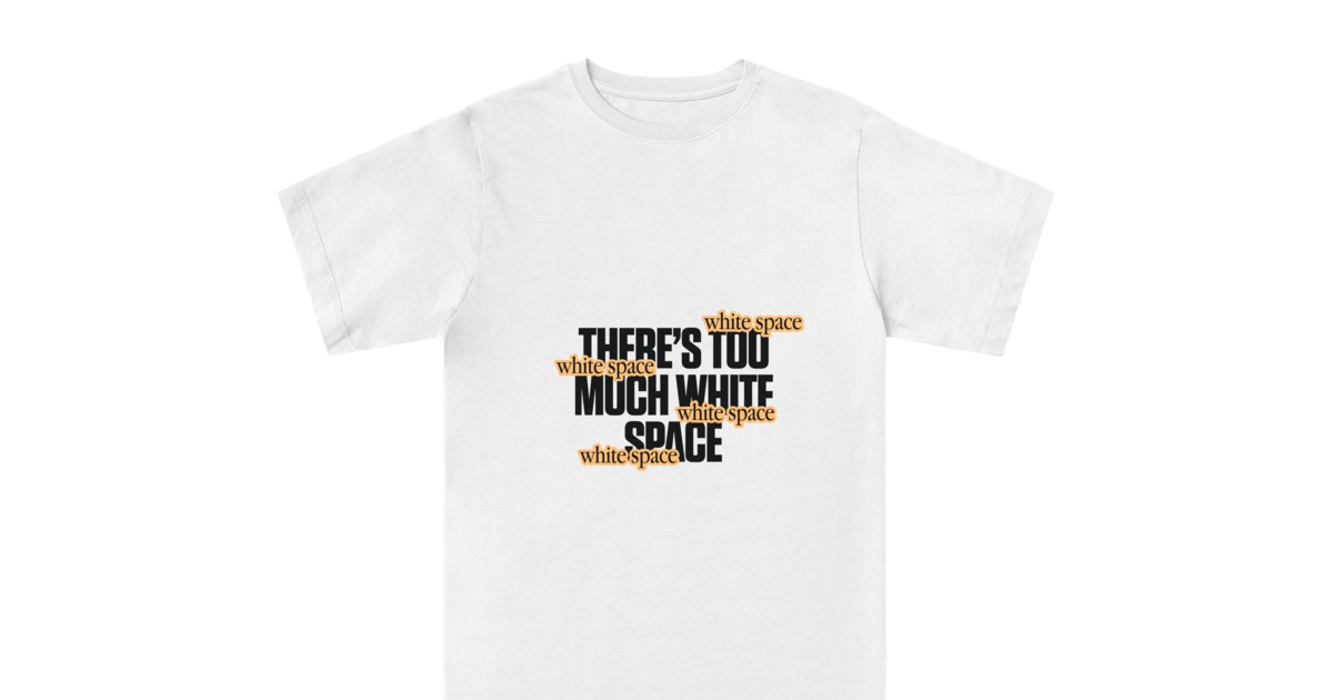 Too much white space | Everpress