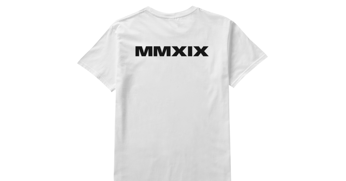 MMXIX - 2019 tee | Everpress